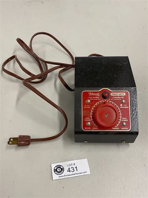 Vintage Triang Power Controller For Model Trains