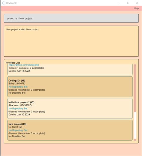 delete project also deletes the associated client · issue 5 · lpohsien pe · github