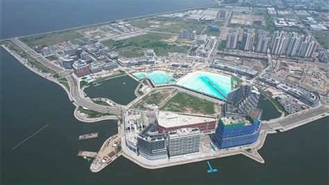 경기 시흥시 배곧2동 배곧한울공원 배곧생명공원 오이도 선착장 오이도항 거북섬 웨이브파크 일대 고화질 드론 영상소스