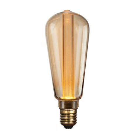 Led Filament Lamp Karu Edison Gold Dimbaar Nodig Vintluxnl