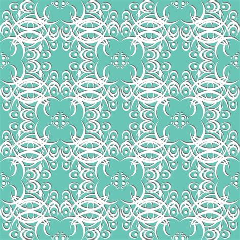 로얄 원활한 패턴 럭셔리 벡터 일러스트 레이 션 프리미엄 벡터