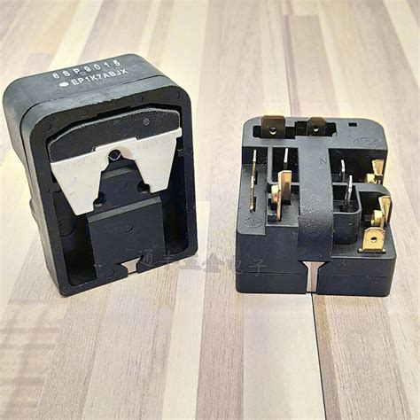 冰箱配件6sp90系列通用冰箱压缩机启动过热保护器ptc启动器继电器 阿里巴巴