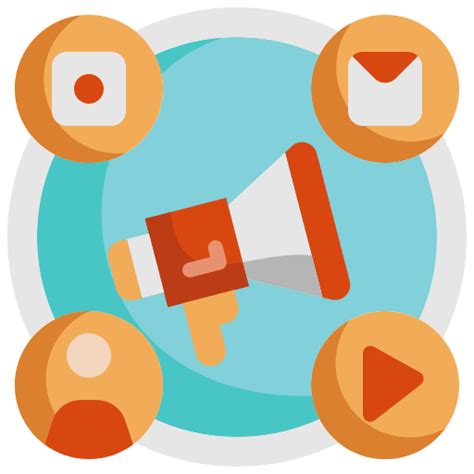 Social Media Marketing Generic Flat Icon