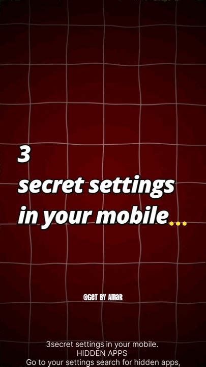 3 Secret Settings🔥ytshorts Youtubeshorts Shorts Viralvideo Trendingshorts Viralshort Youtube