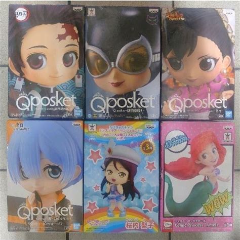 正版qposket鬼滅之刃q版竈門炭治郎dc貓女快打旋風春麗異世界生活雷姆櫻內梨子迪士尼美人魚公主標準盒公仔 蝦皮購物