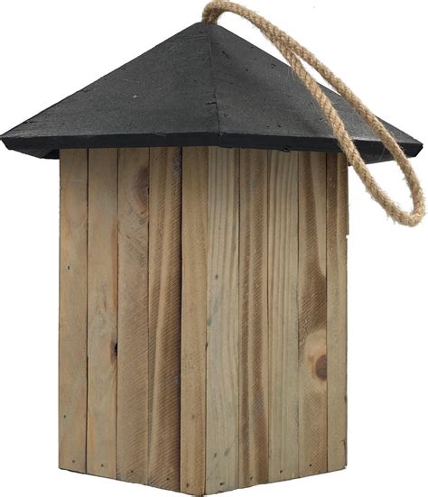 Garden Spirit Vogelhuisje Hangend Aan Touw Nestkast 20 X 18 X 30 Cm