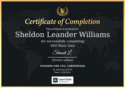 Sheldon Williams Posted On Linkedin