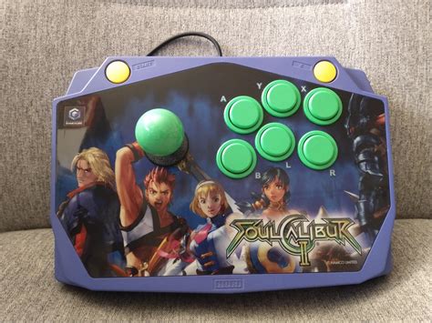 My Soul Calibur 2 Gamecube Arcade Stick Very Pretty Imo R Fightsticks