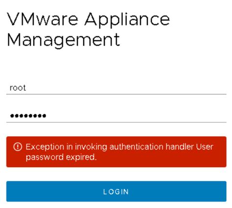 Vcsa Root Password Expired Byoungheeme