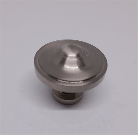 Traditional Cabinet Knob 33mm Satin Nickel Canterbury Brass