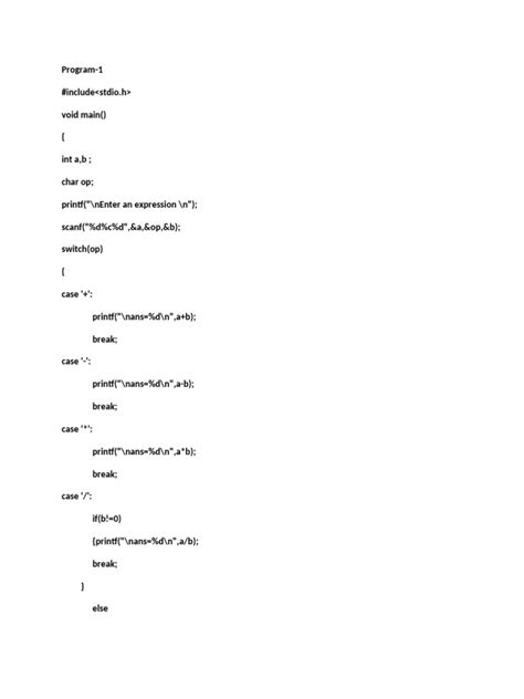 Pop Lab Programs Pdf Computer Programming Computing