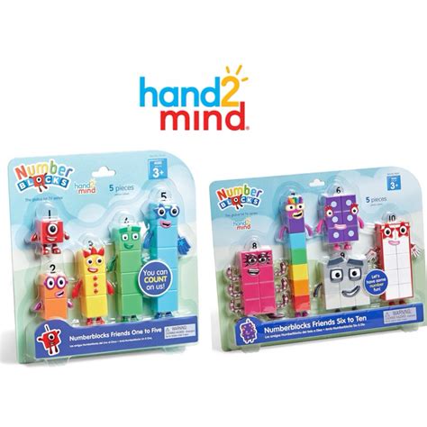 Hand2mind Numberblocks Friends One To Five Figures Shopee Singapore