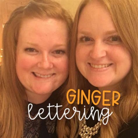 Ginger Lettering Teaching Resources Teachers Pay Teachers