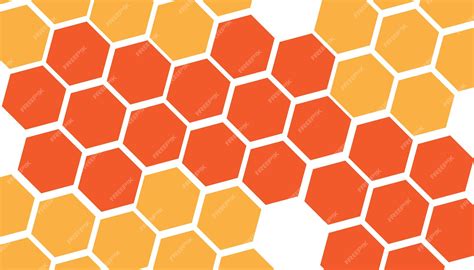 Premium Vector Orange Abstract Geometric Vector Graphic Background
