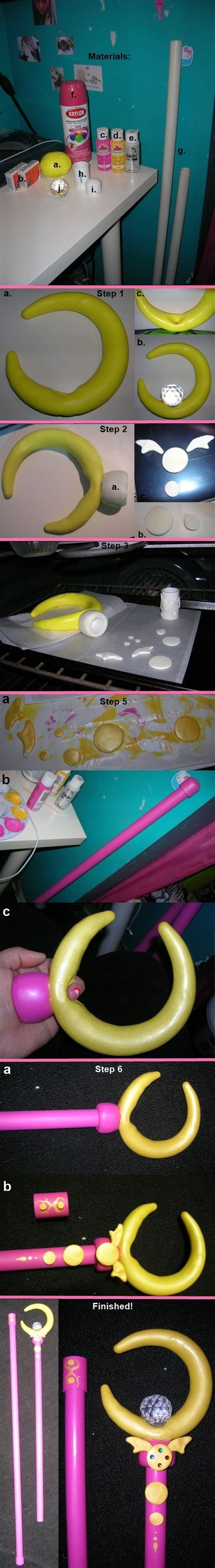 Tutorial Sailor Moons Wand Sailor Moon Wands Sailor Moon Cosplay