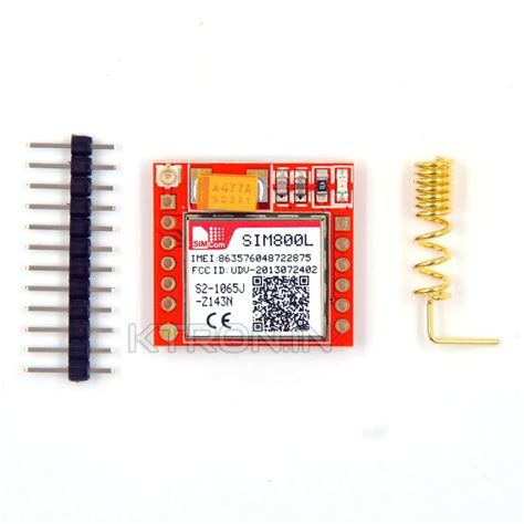 Buy SIM800L GSM GPRS Module 2G Low Cost KTRON India