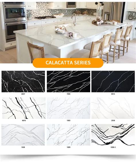 Premium Warm White Quartz With Fine Calacatta Gold Patterns Style Modem