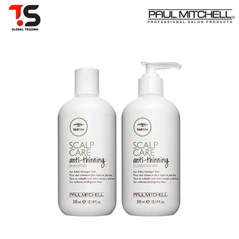 Paul Mitchell Tea Tree Scalp Care Anti Thinning Shampoo Conditioner