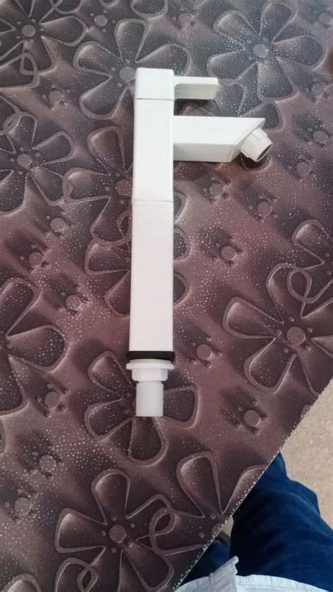 Prime White Pvc Pillar Cock For Bathroom Fitting Size 6inch L At