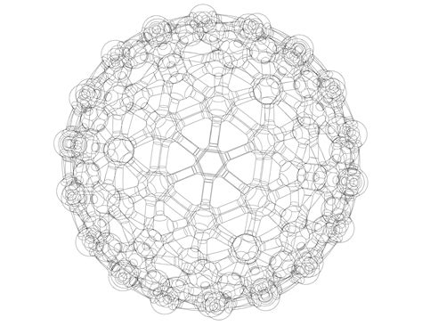 Geodesic Structure With Atoms 3d Print Model By Mranycad
