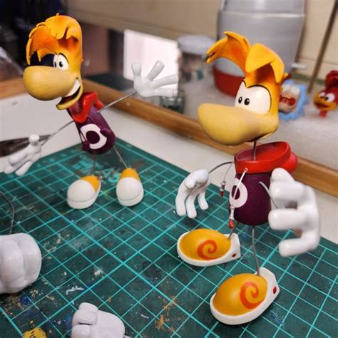 🦸 Rayman 3 Action Figure 1 12・ Stl File For 3d Printing・cults