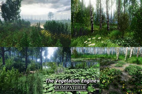 European Vegetation Pack Two 3d Vegetation Unity Asset Store