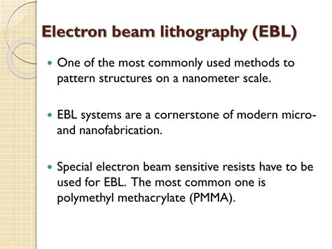 Ppt Proximity Effect In Electron Beam Lithography Powerpoint Presentation Id 3427776