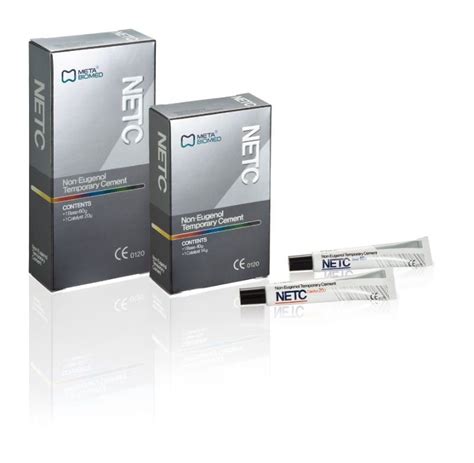 Netc Ojenol İçermeyen Geçici Yapıştırma Simanı Meta Biomed Geçici Yapıştırma Simanları