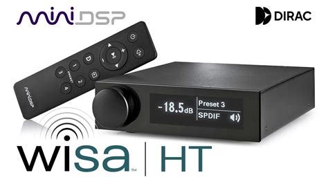 Minidsp Introduces Flex Ht 8x8 Dsp Processor With Wisa Wireless Home Theater Audioxpress