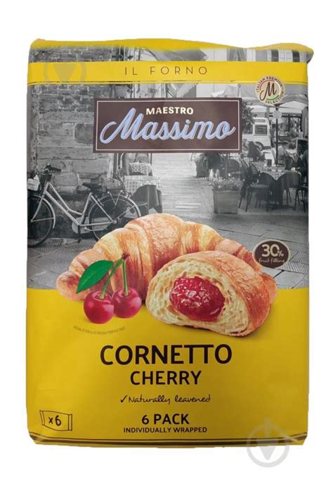 ᐉ Круасан Maestro Massimo Cornetto Cherry 300 г • Краща ціна в Києві Україні • Купити в Епіцентр