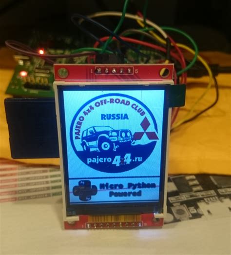 ILI9341 TFT Display 2 2 SPI MicroPython STM32F4 LetsMakeRobot