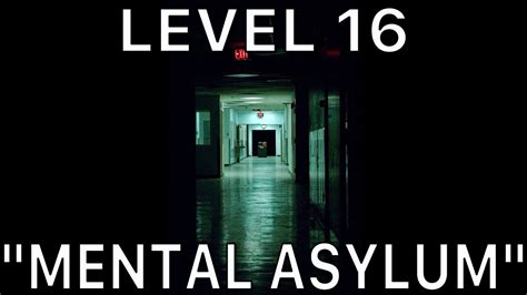 The Backrooms Mghclevel 16 The Mental Asylum Youtube