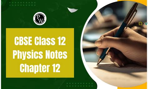 CBSE Class Physics Notes Chapter Atoms PDF Download