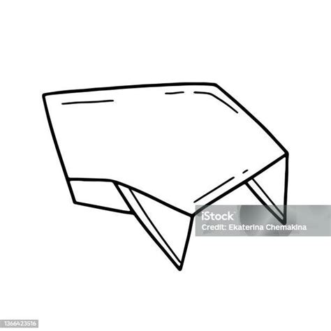 간단한 낙서 스타일의 종이 접기 고래 흰색 배경에서 격리된 벡터 그림입니다 0명에 대한 스톡 벡터 아트 및 기타 이미지 0명 검은색 고래 Istock