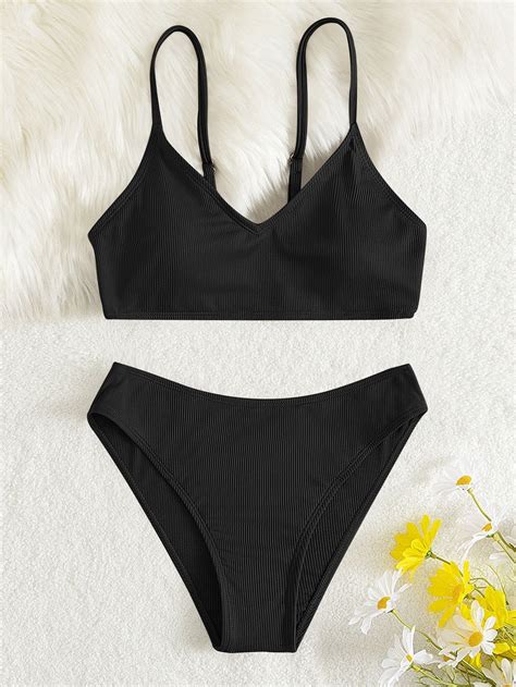 Teen Girls Plain Bikini Swimsuit Artofit