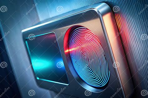Advanced Fingerprint Scanning Technology Secure Access Control And