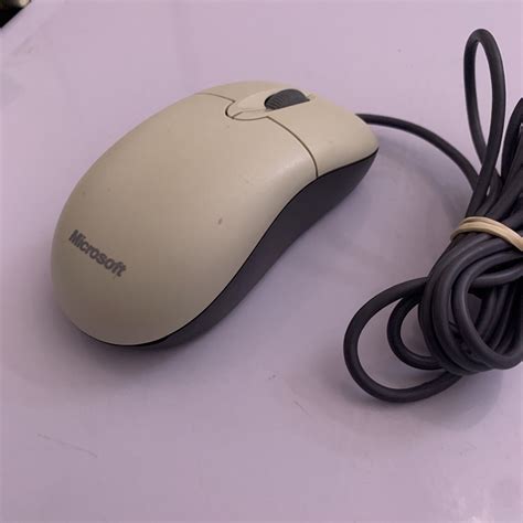 Microsoft Basic Optical Mouse 1 0a Usb Retro Unit
