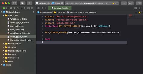 Native Modules Export C Function To React Native For Beginners By