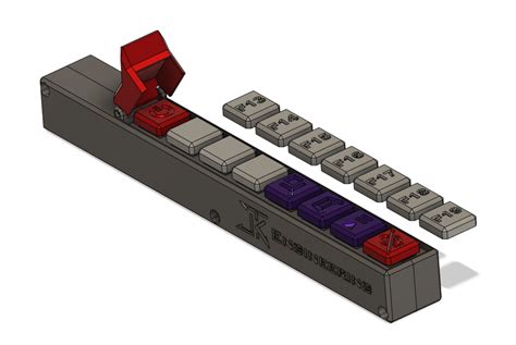 custom macropad by jtk engineering download free stl model