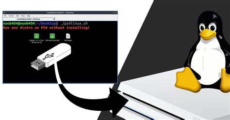 Run Any PS4 Linux Distro Without Installing On PS4 Easier Installation Method PS4Linux