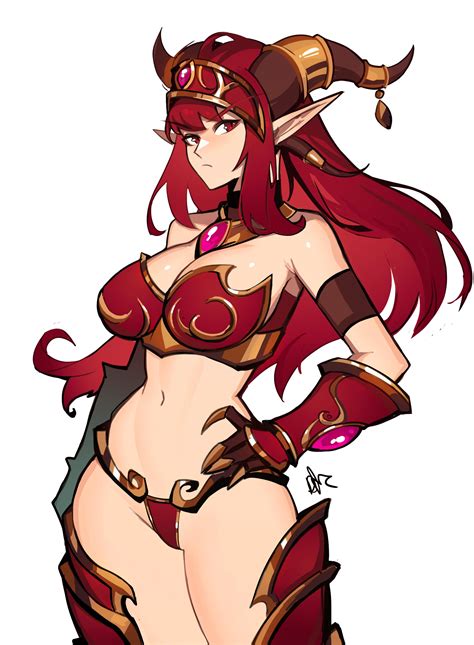 Alexstrasza Warcraft And 1 More Drawn By Distr Danbooru