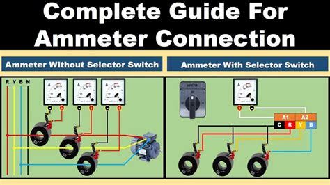 Connecting An Ammeter Illustrated Guide