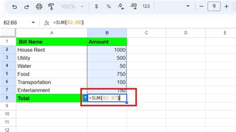 How To Add Up A Column In Google Sheets Easy Guide ExcelTutorial