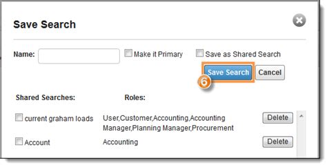 Save A Search