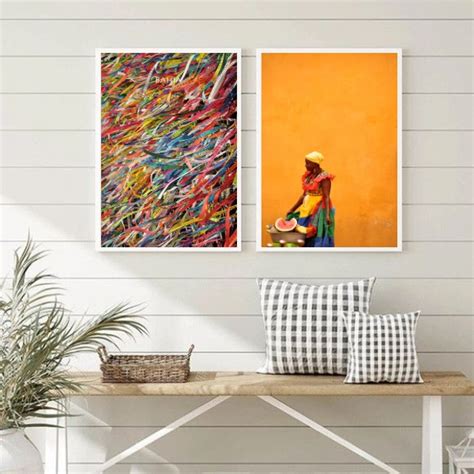 Kit 2 Quadros Decorativos Bahia Fotografia Baiana Quadros Online