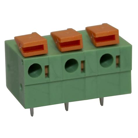 CSTBP762H 3 Screwless Terminal Blocks PCB Screwless Terminal Block CamdenBoss