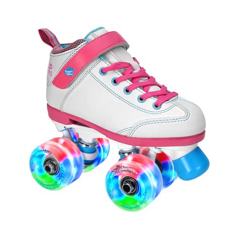 Sure Grip Sugar And Spice Youth Roller Skate With Light Up Wheels