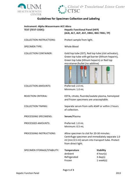 Hepatic Function Panel Pdf