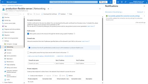 Enable Public Access Azure Database For Postgresql Flexible Server Azure Docs