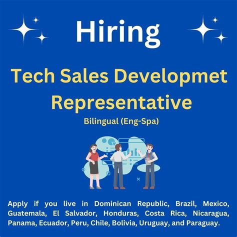 Hiringimmediately Tech Salesdevelopment Sales Diana Zurita